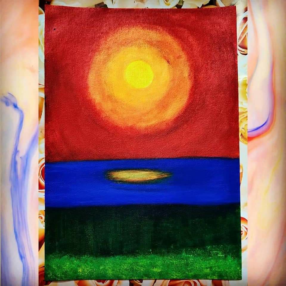 Acrylic Painting – 7 Colors of Soul – The Pretty Smart Techie